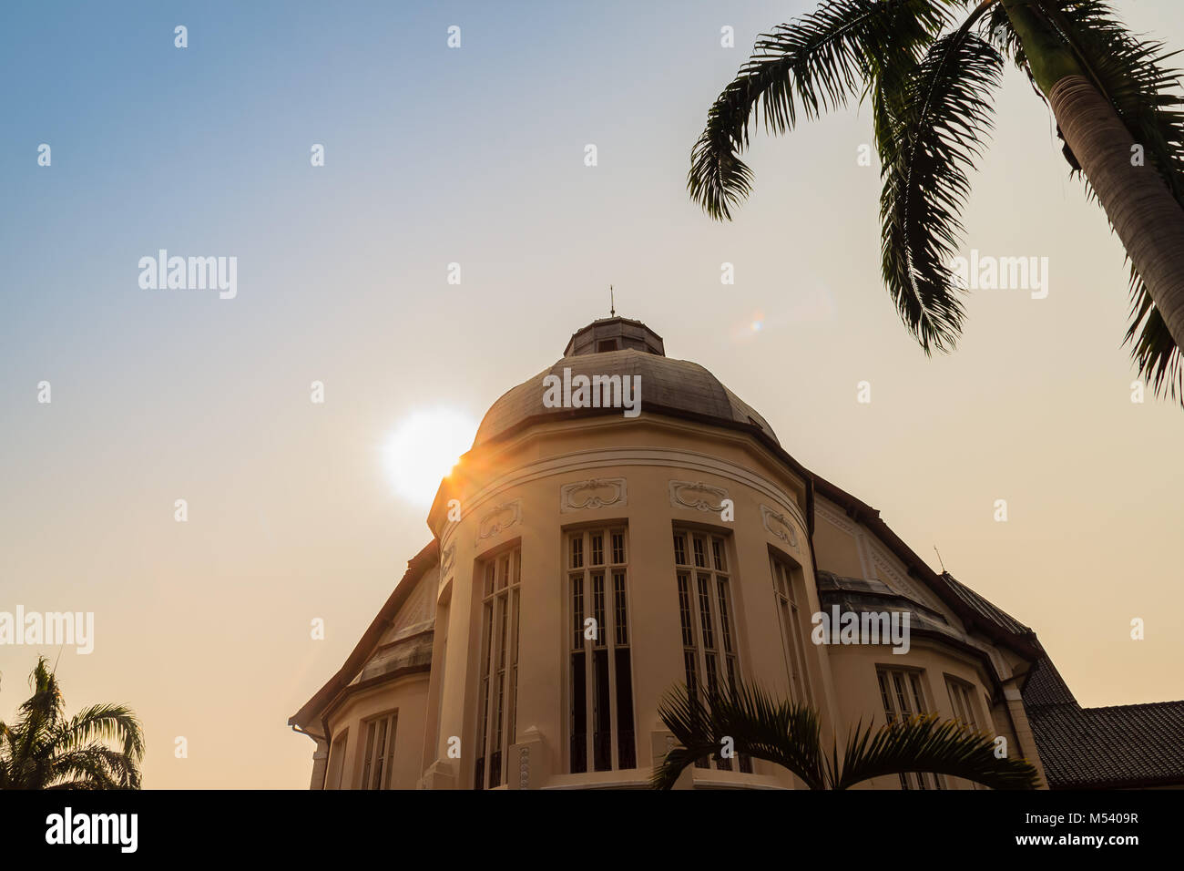 Beautiful Landscape and Architecture (with sunflare) of Phra ...