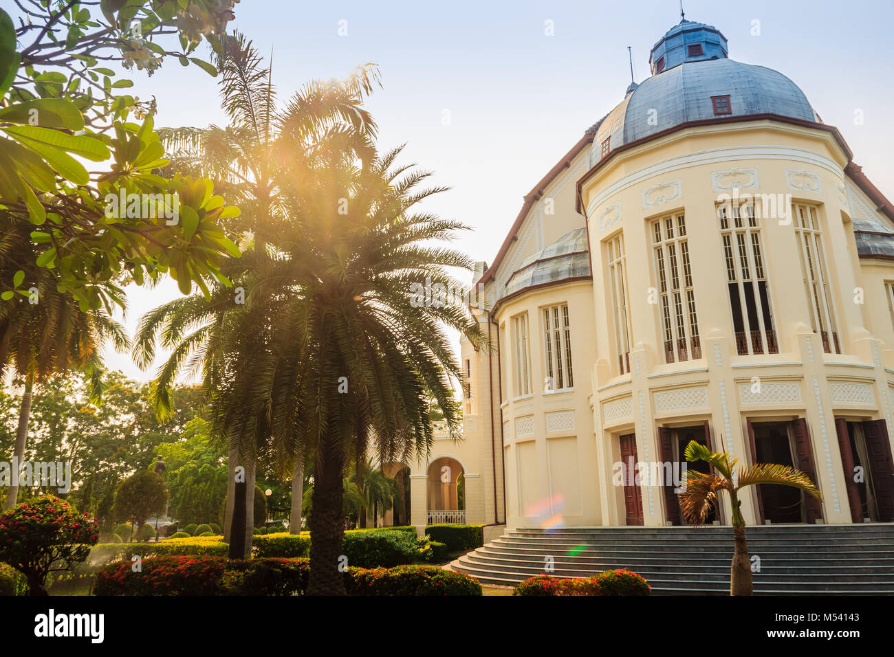 Beautiful Landscape and Architecture (with sunflare) of Phra ...