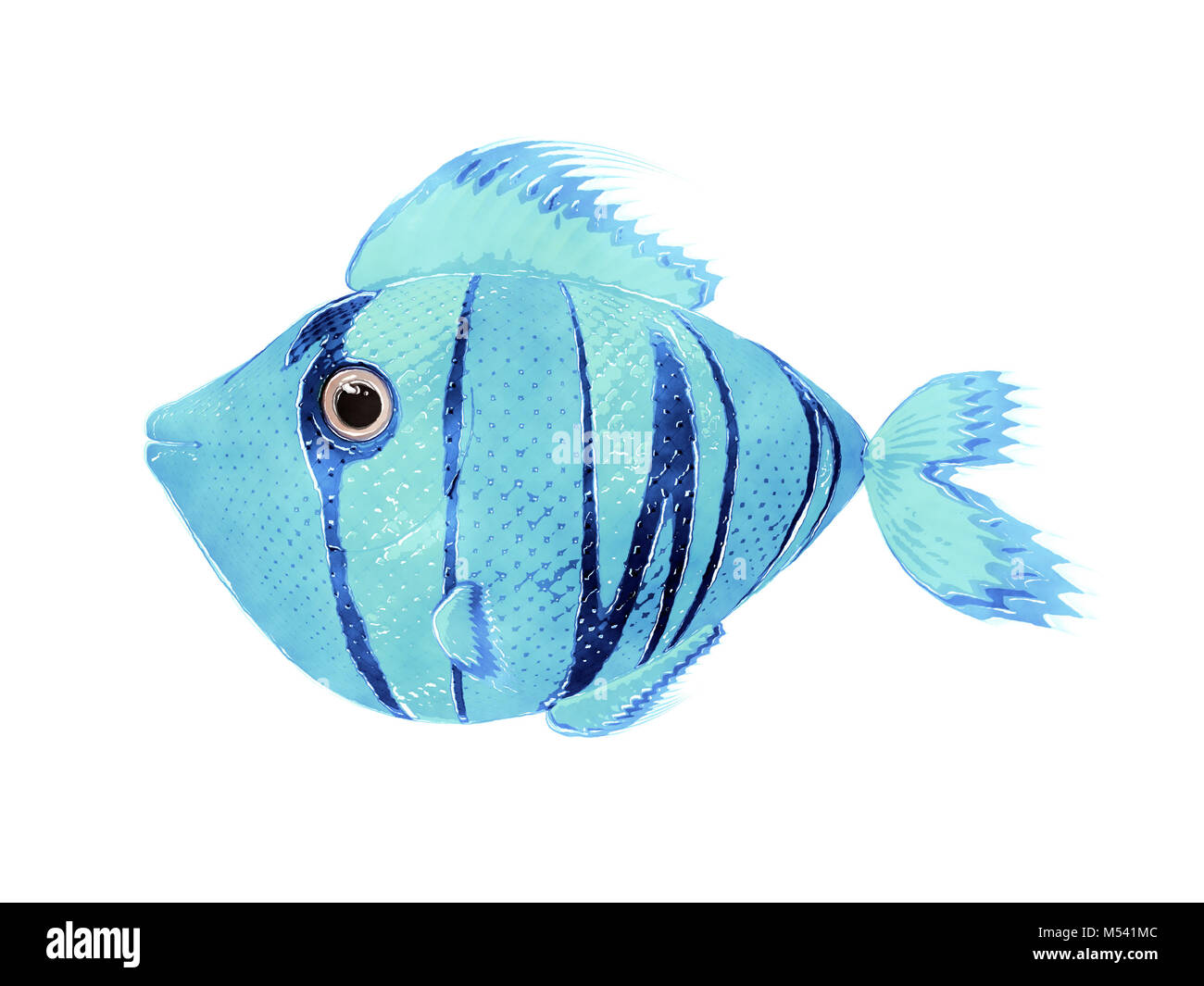 Watercolor fish hi-res stock photography and images - Alamy