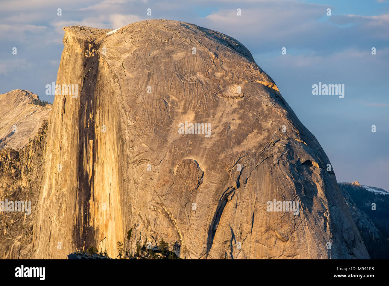 Half Dome rock formation in Yosemite National Park Stock Photo - Alamy