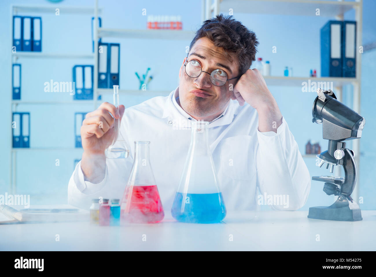 Funny work reaction hi-res stock photography and images - Alamy