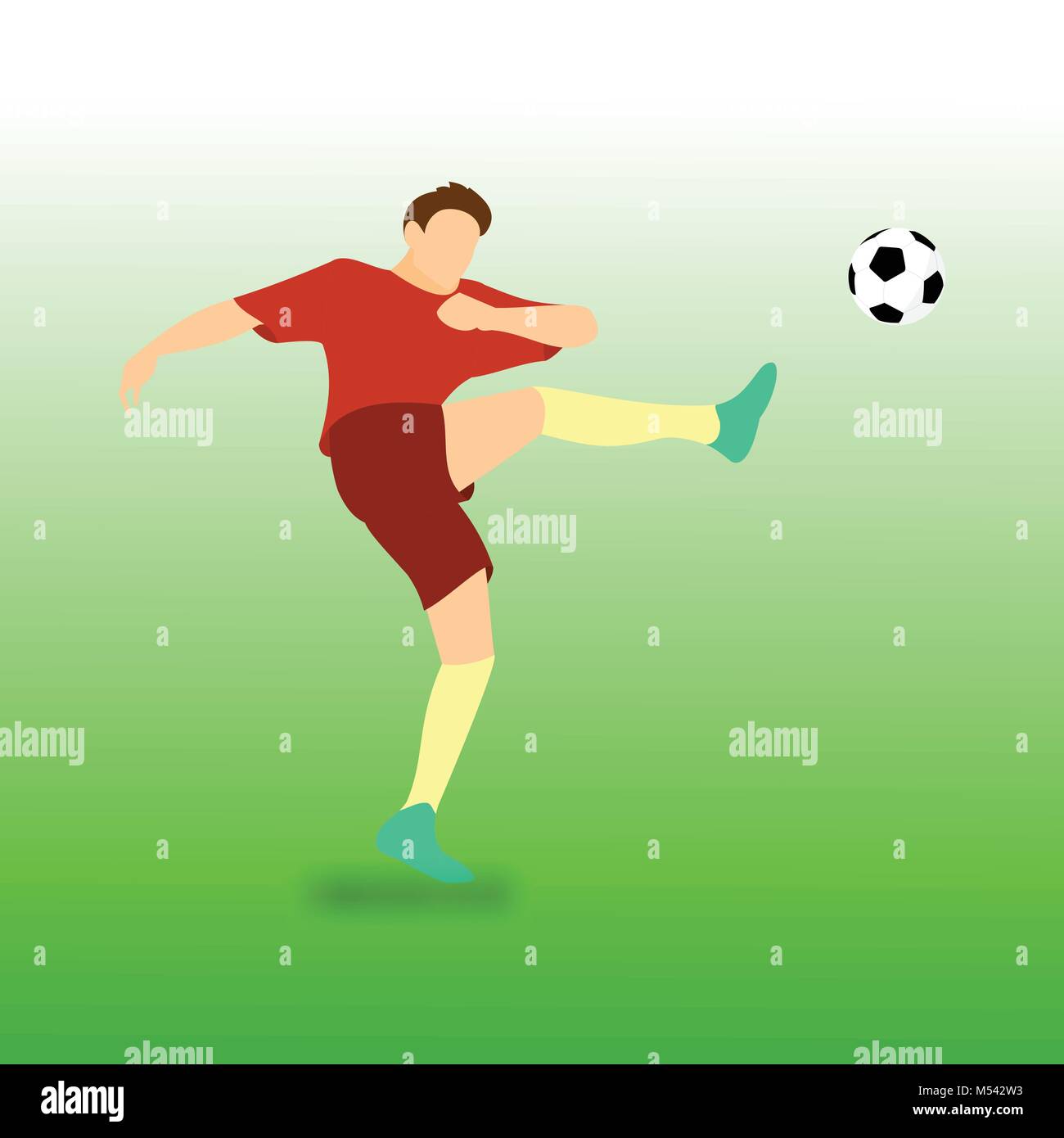 Football Player Graphic