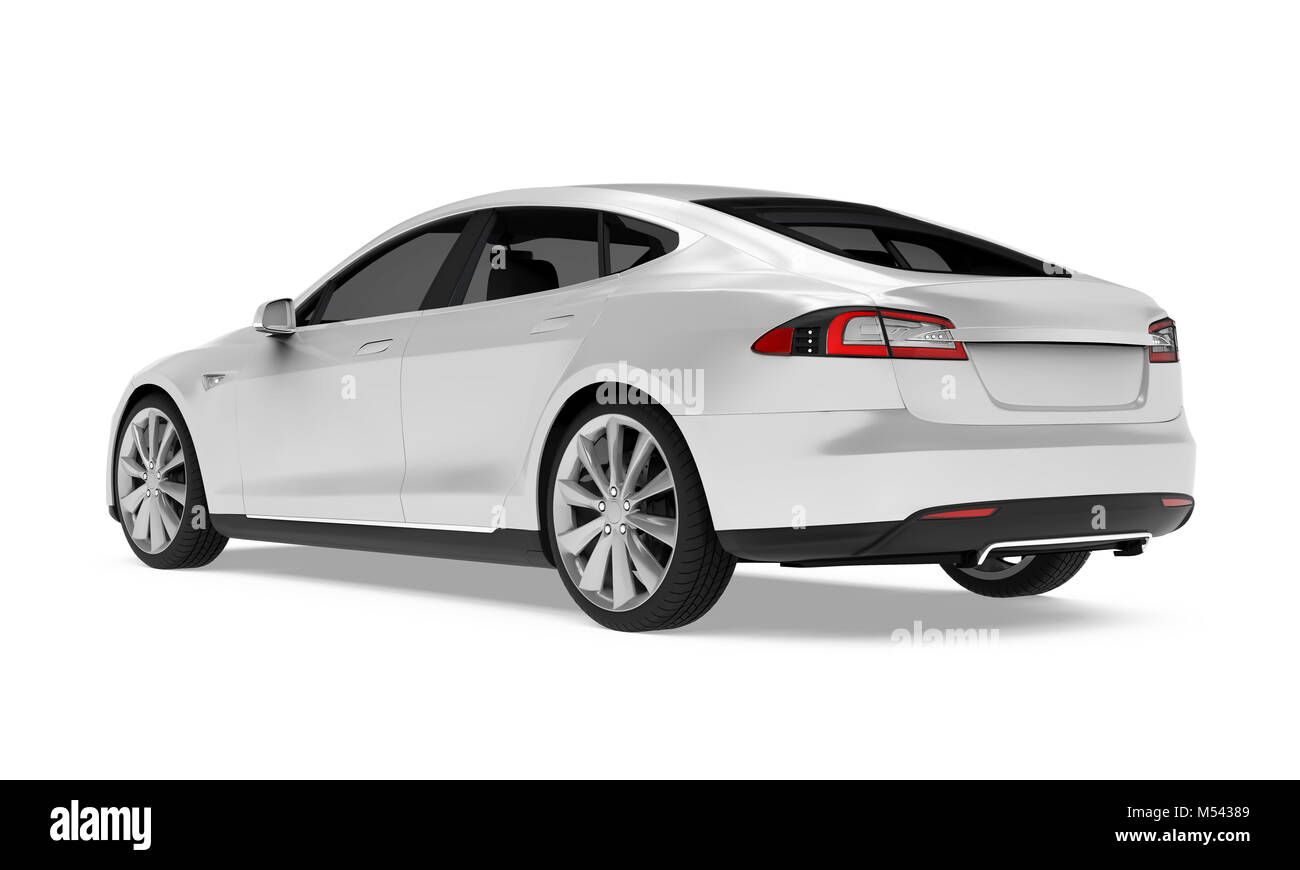 Luxury Sedan Car Isolated Stock Photo - Alamy