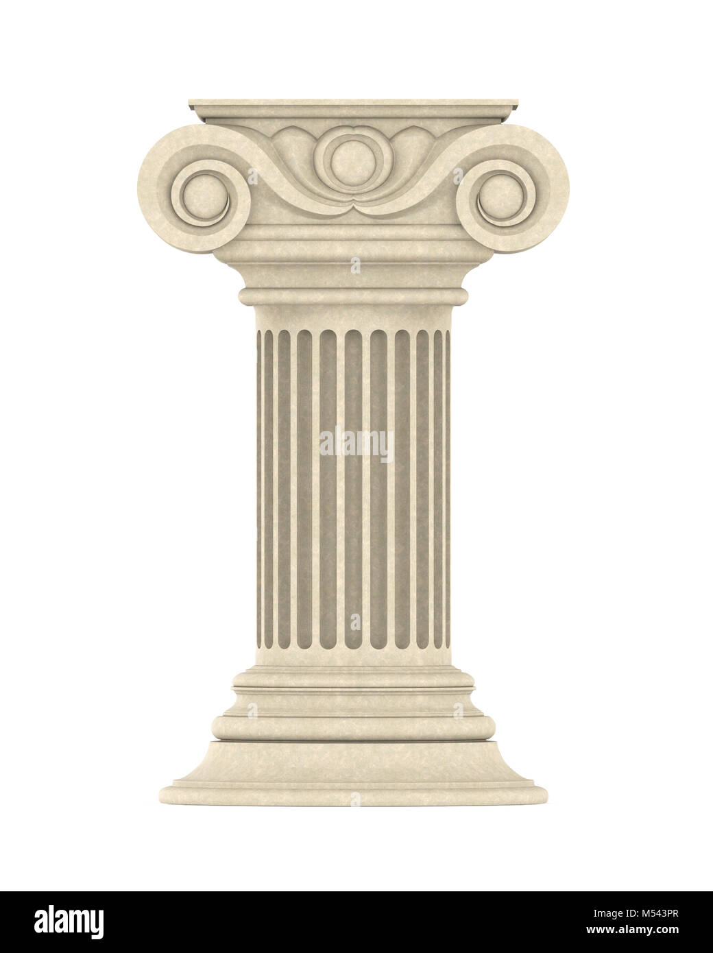 Classic Columns Isolated Stock Photo - Alamy