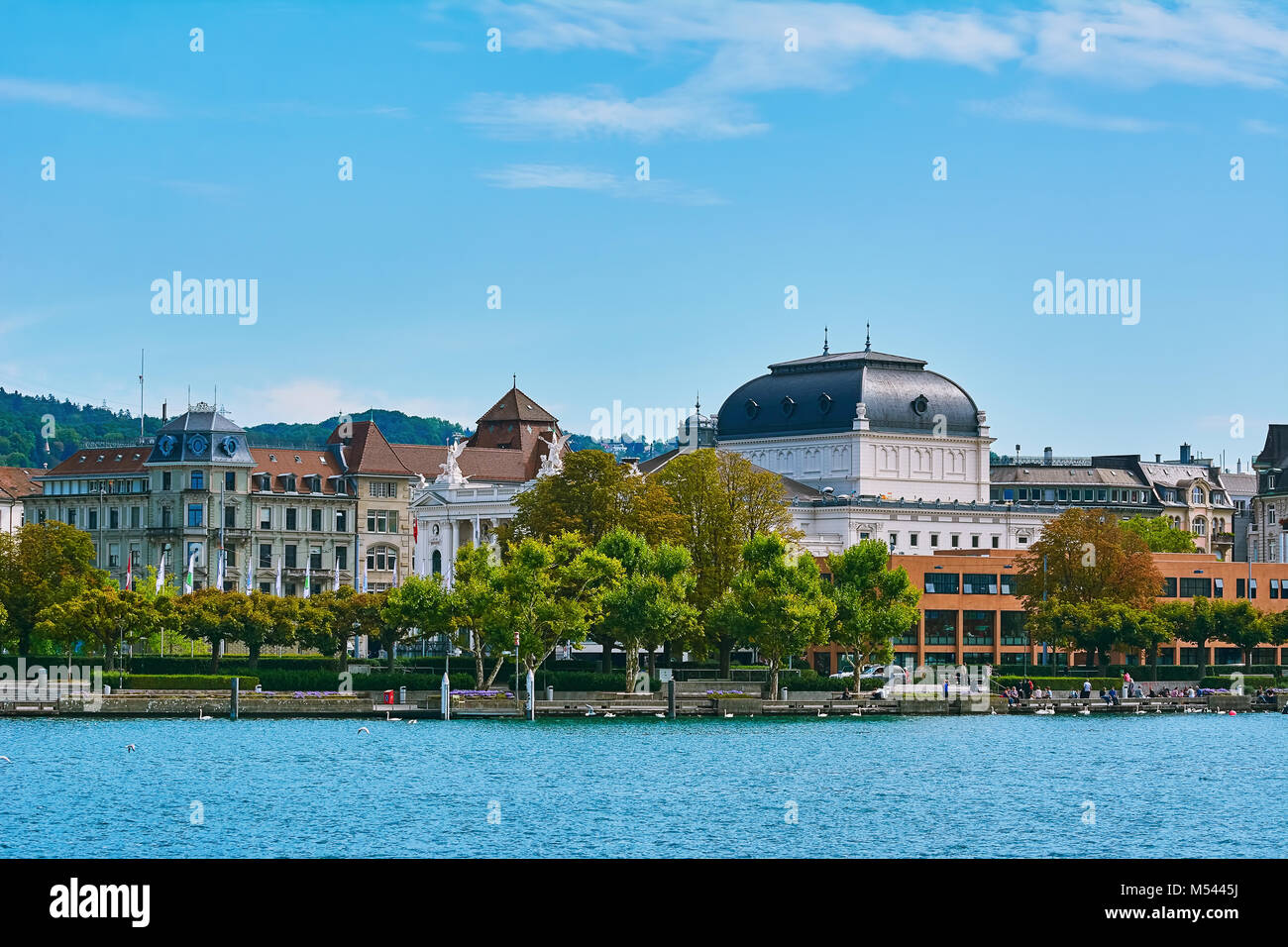 Zurich residential view hi-res stock photography and images - Alamy