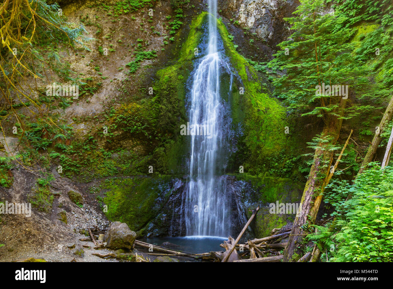 Waterfall in Vancouver Stock Photo - Alamy