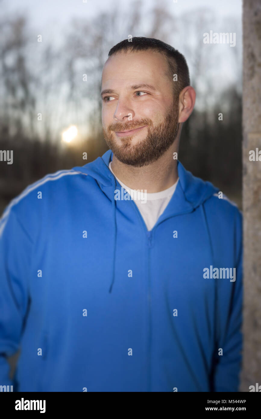 sports man outdoors Stock Photo - Alamy