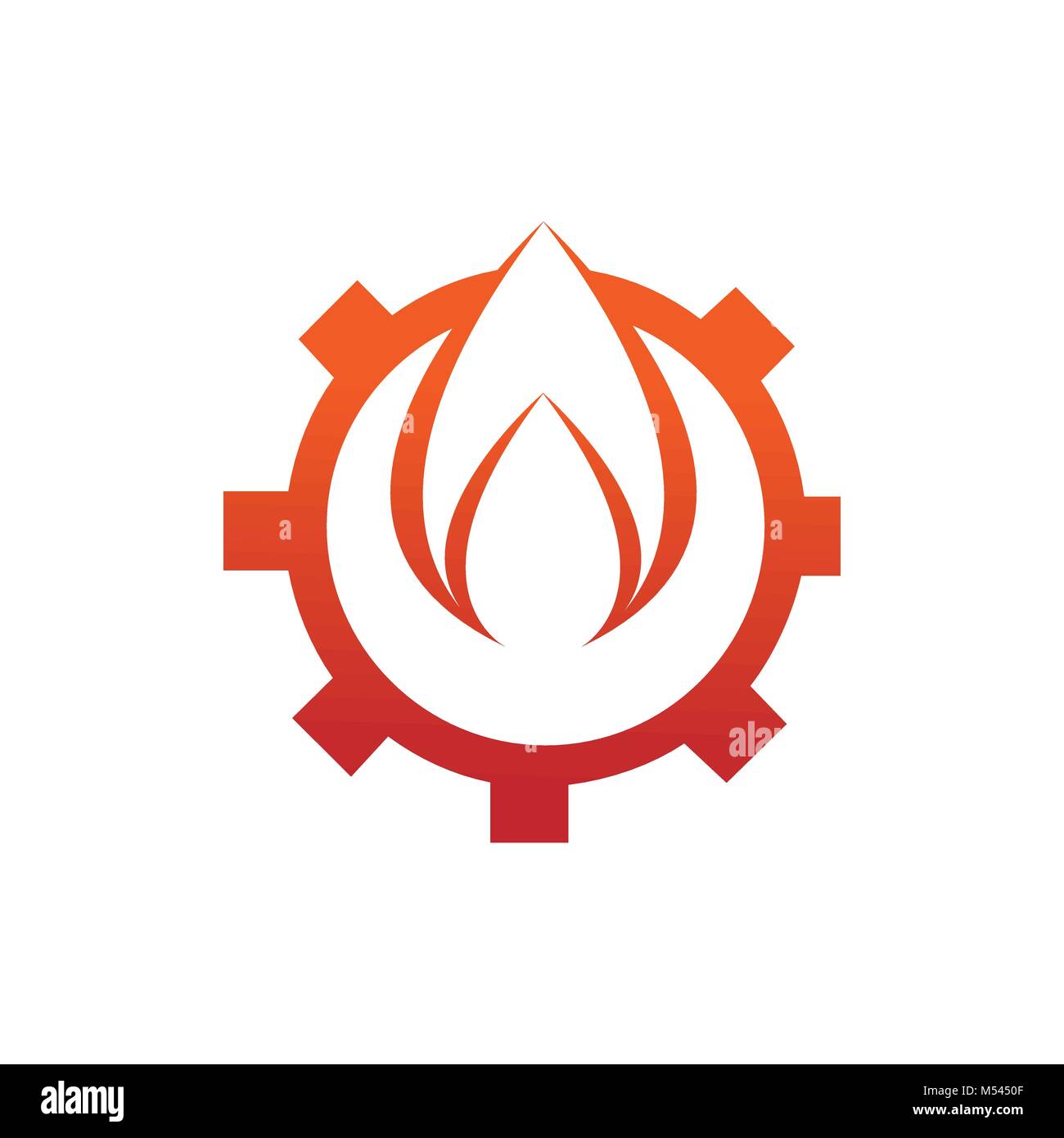 Engineering Spark Fire Flames Element Emblem Symbol Vector Illustration ...