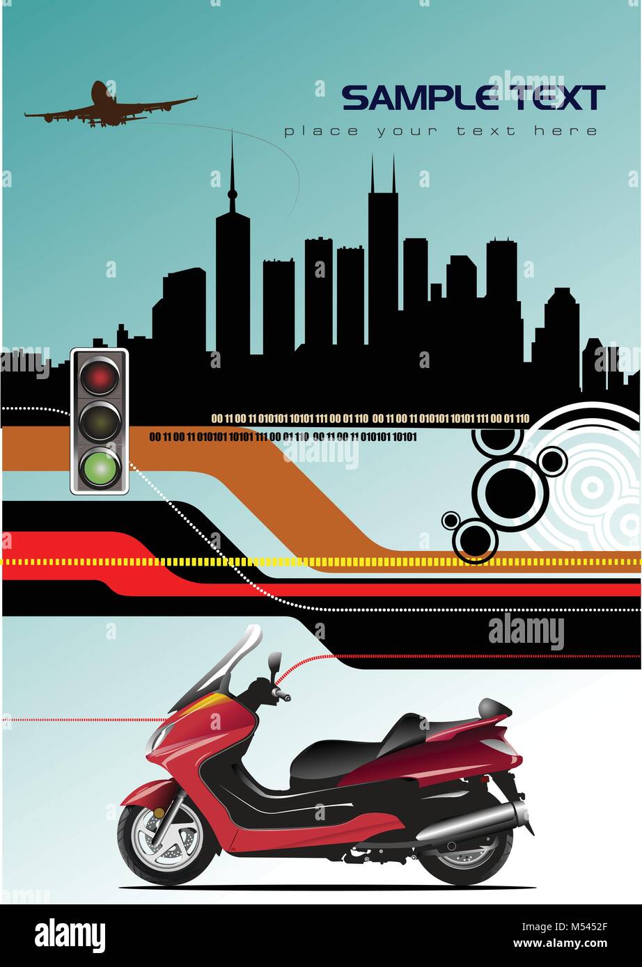 Abstract hi-tech background. Vector illustration Stock Vector Image ...