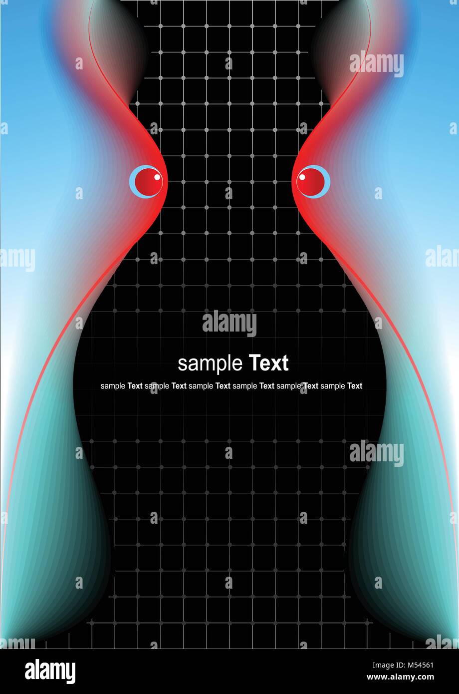 Abstract futuristic background. Vector illustration Stock Vector Image ...