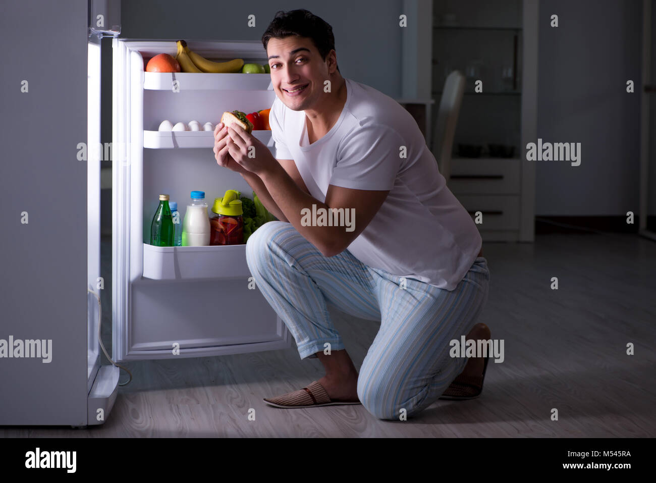 Nighttime fridge hi-res stock photography and images - Alamy