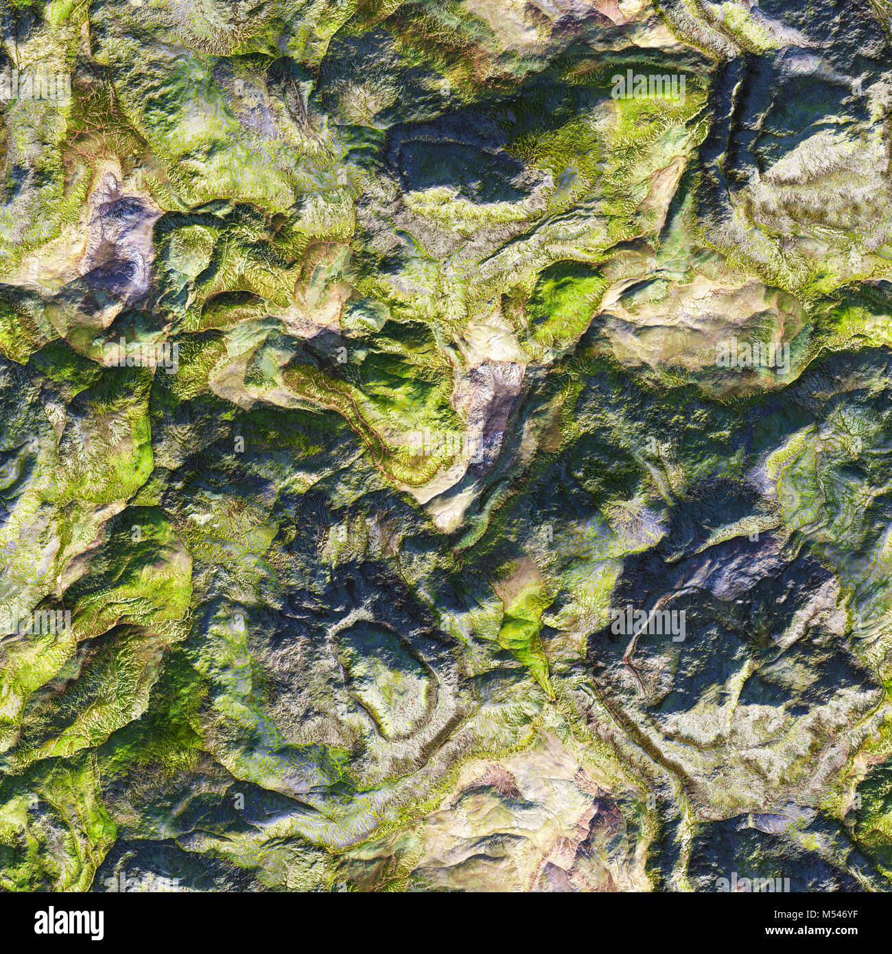 Seamless green terrain background hi-res stock photography and images ...