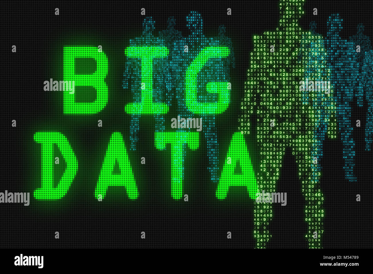 Big data modern computing concept Stock Photo - Alamy