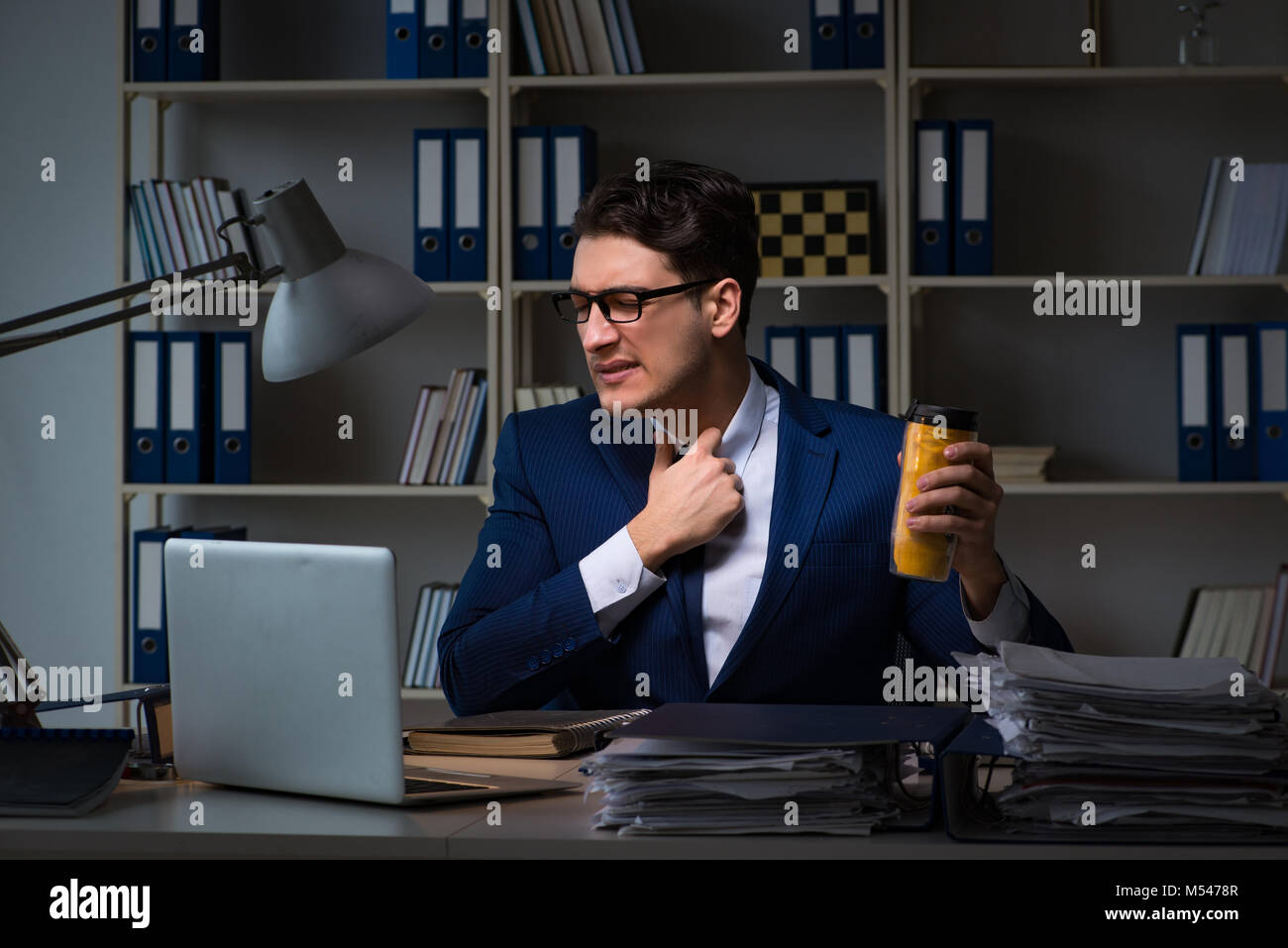 Staying awake work hi-res stock photography and images - Alamy