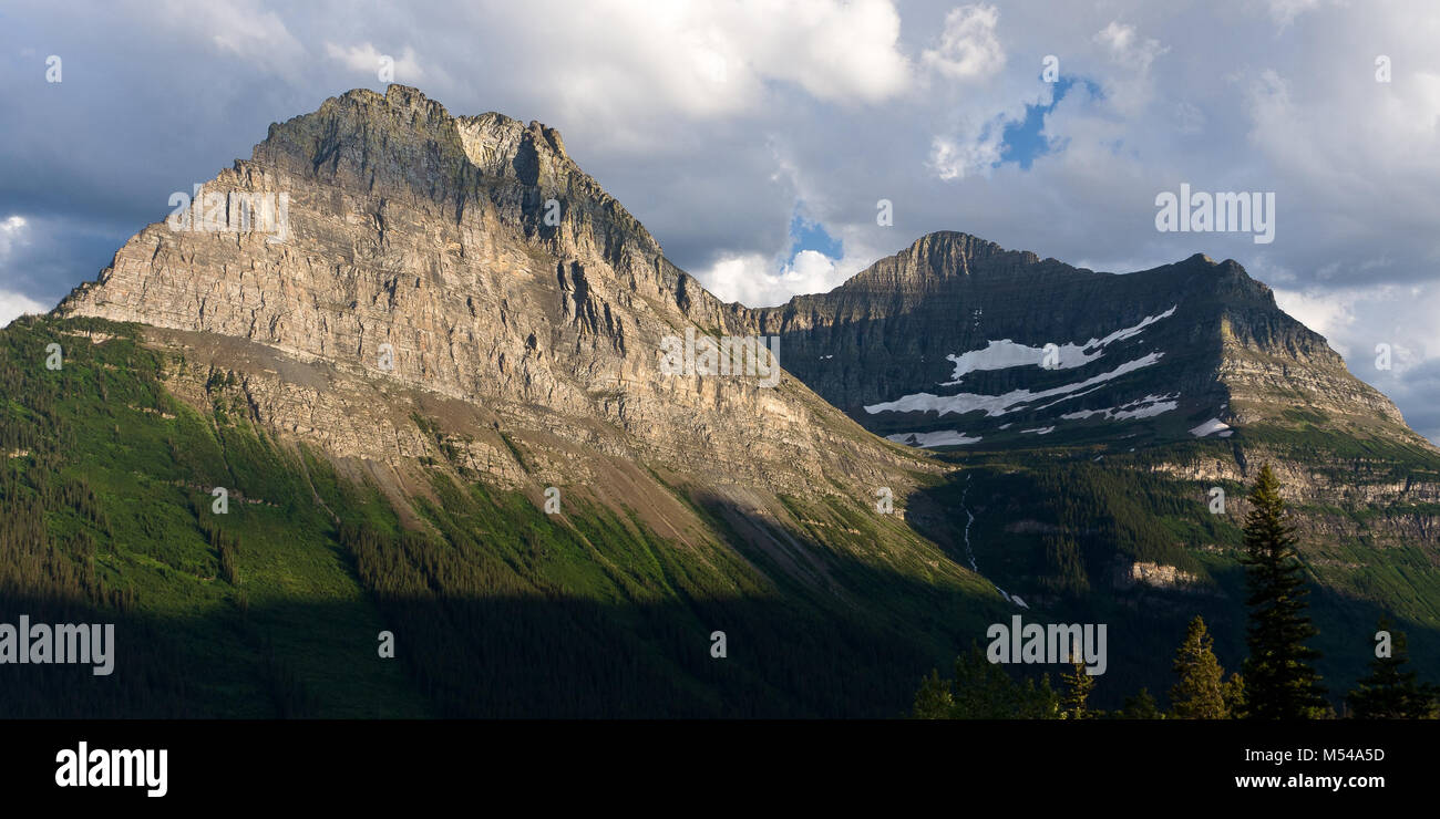 Citadel Mountain, Glacier National Park Stock Photo - Alamy