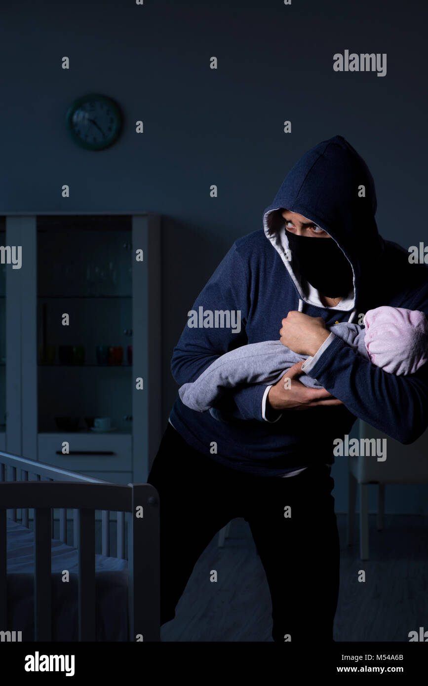 Kidnap child night hi-res stock photography and images - Alamy
