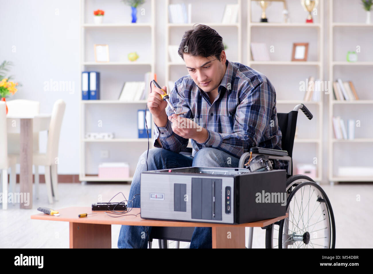 Disabled technology board hi-res stock photography and images - Alamy
