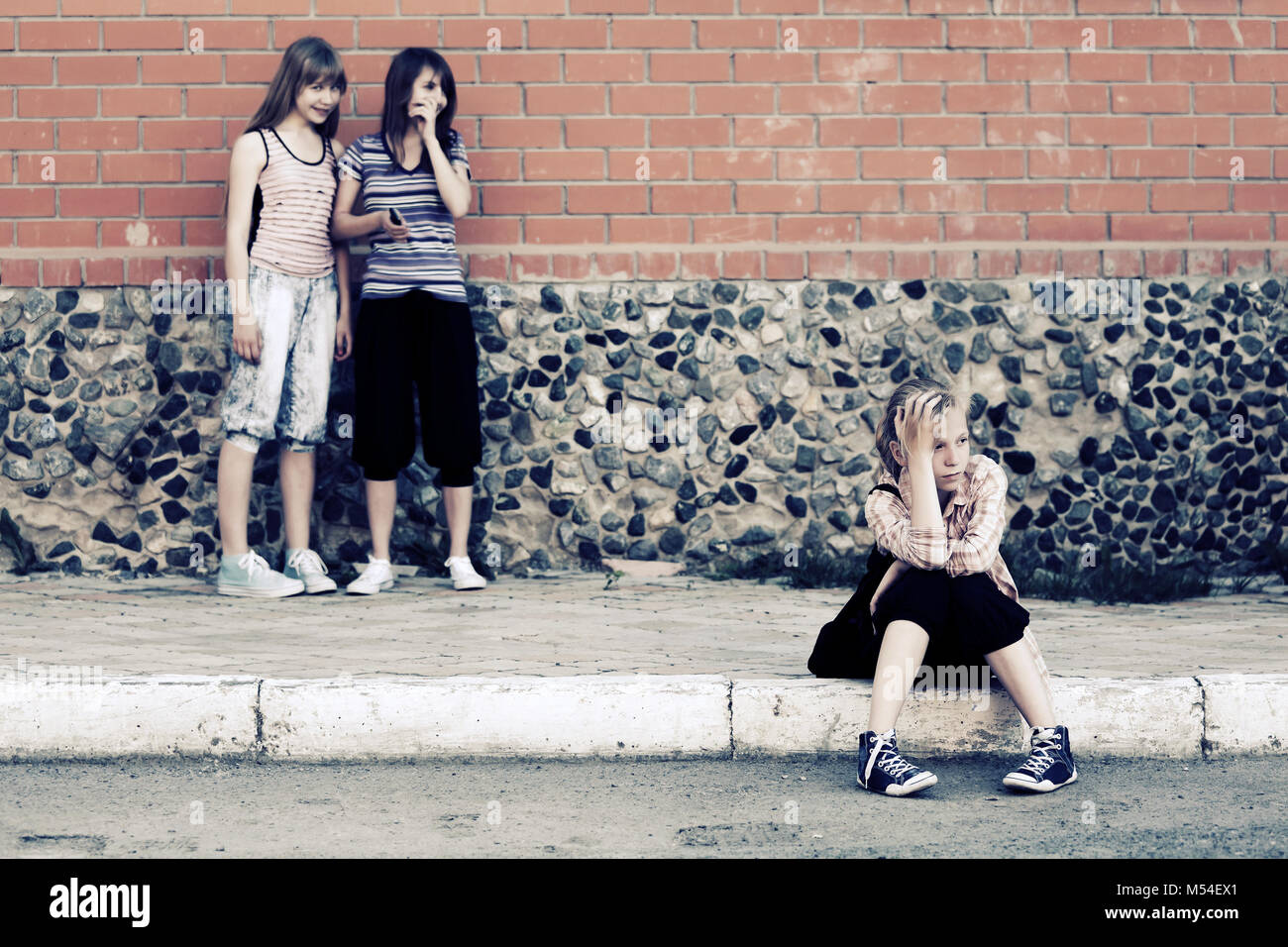 Teen girls arguing hi-res stock photography and images - Alamy