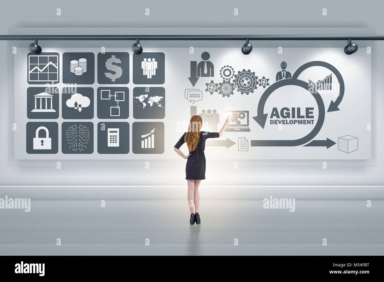 Agile development lifecycle hi-res stock photography and images - Alamy