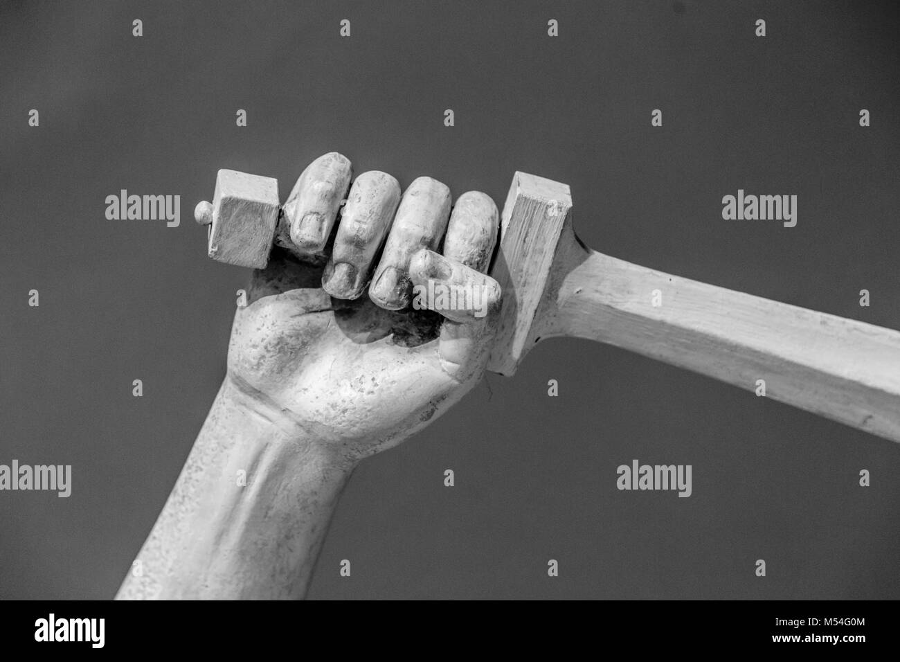 stone statue detail of human hand Stock Photo - Alamy