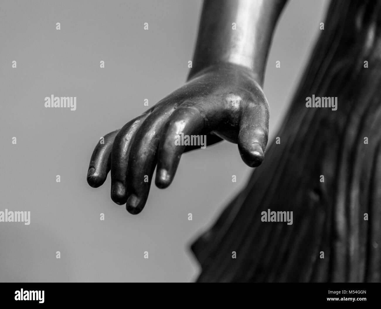 stone statue detail of human hand Stock Photo - Alamy