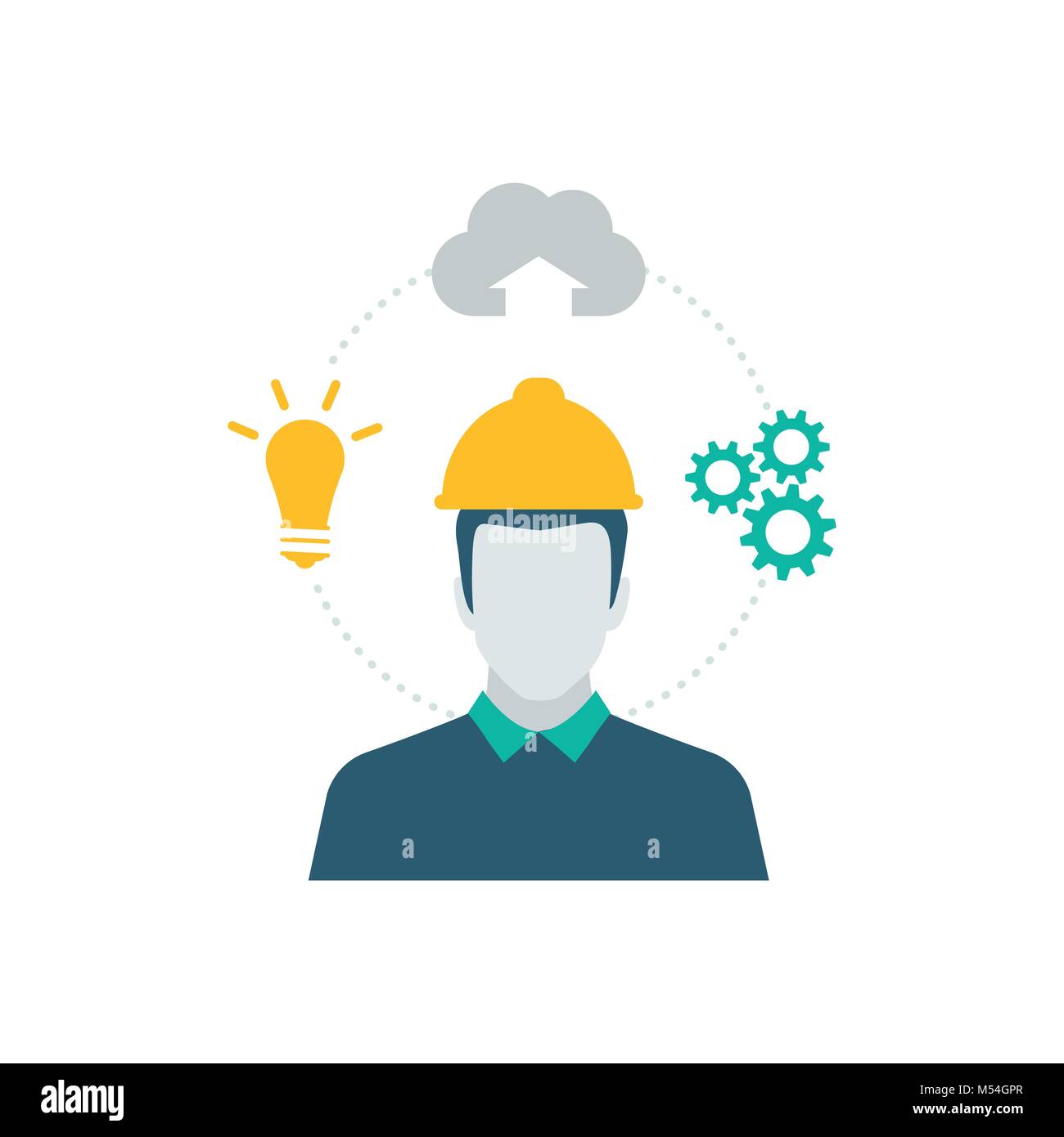 Construction industry resources Cut Out Stock Images & Pictures - Alamy