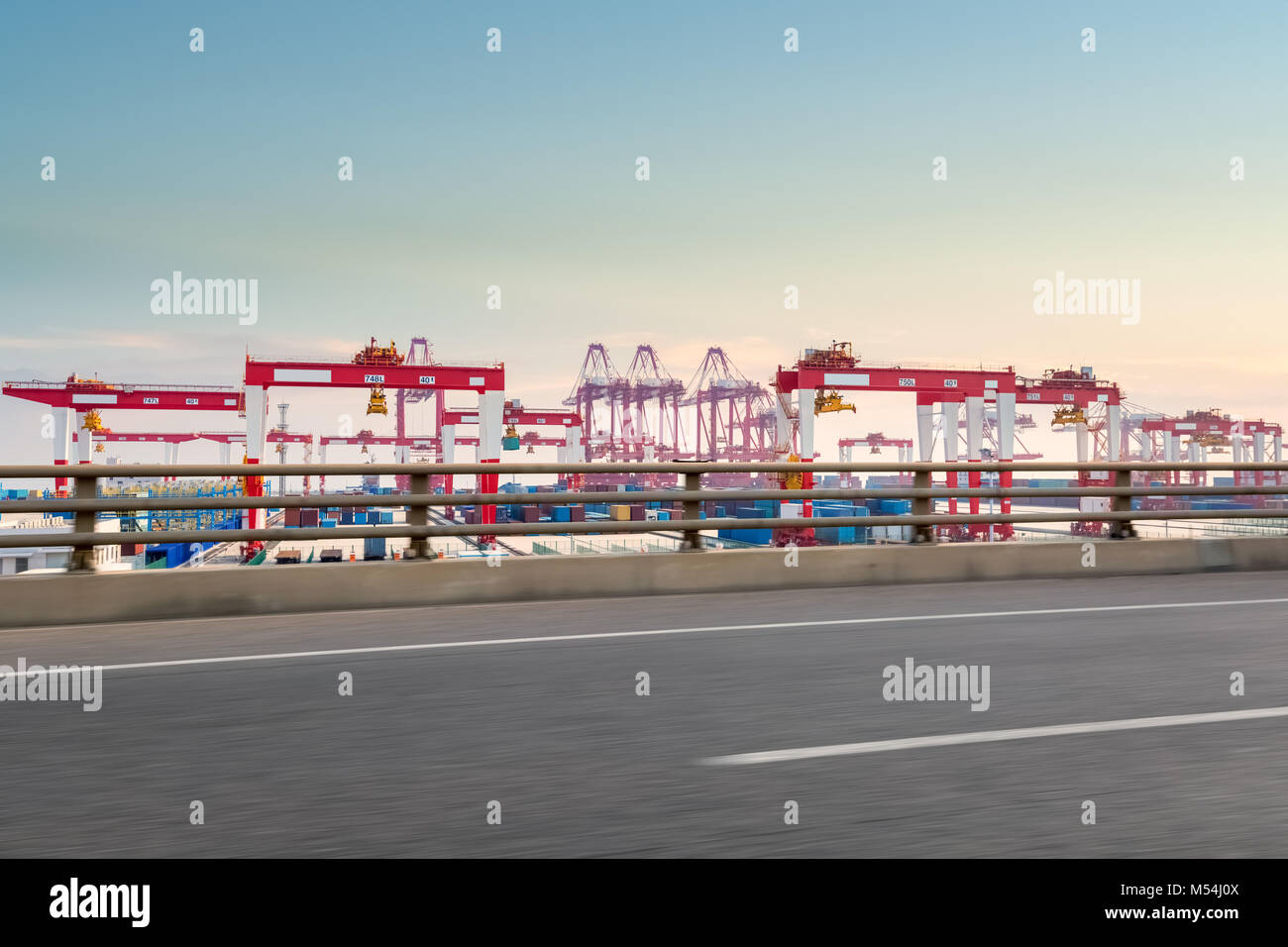 Port road hi-res stock photography and images - Alamy