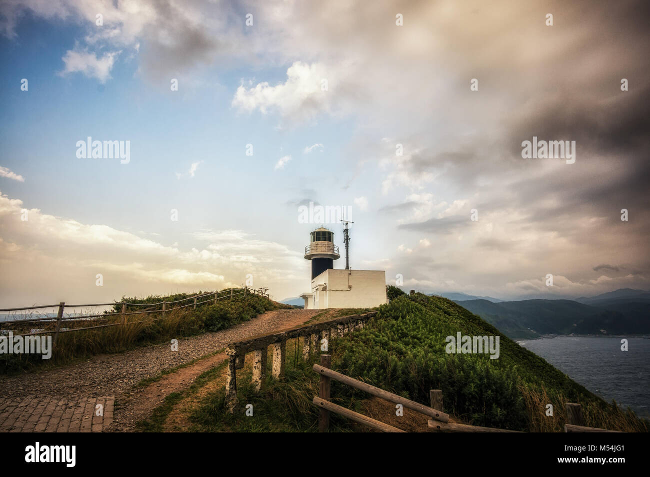kamui coast lighthouse Stock Photo - Alamy