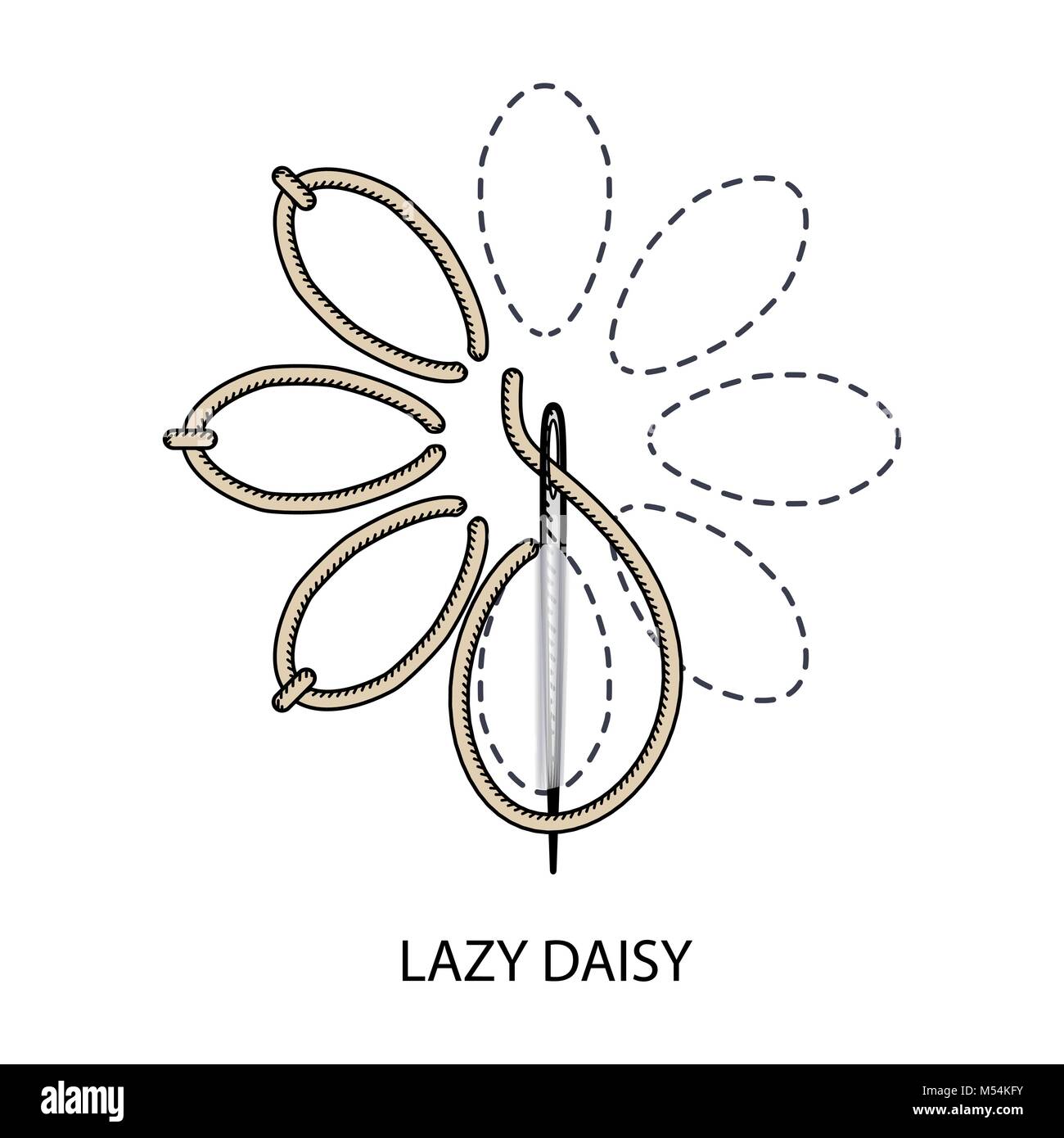 Embroidery Stitches Vector at Lacey Chandler blog