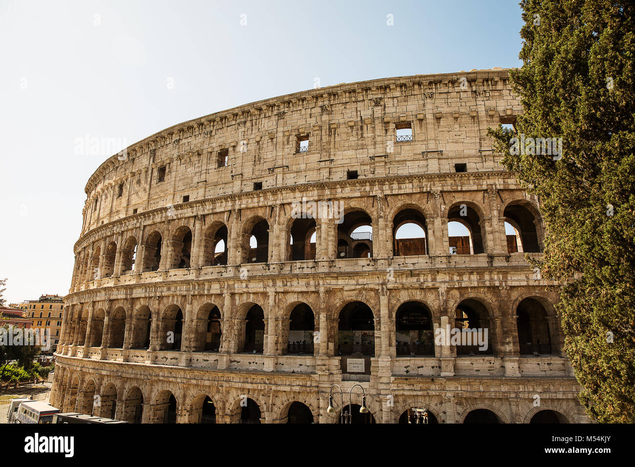 Beautiful view rome in sunny hi-res stock photography and images - Alamy