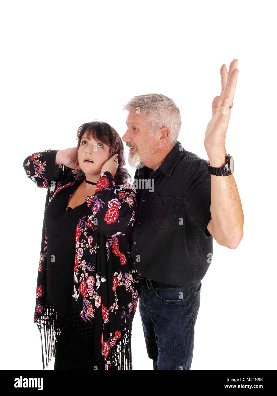 Arguing couple married Cut Out Stock Images & Pictures - Alamy