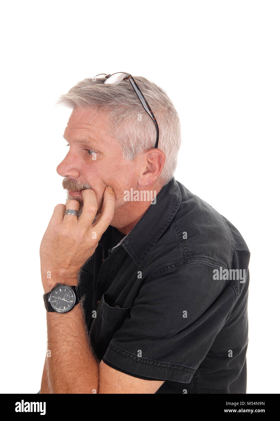 Man stubble chin hi-res stock photography and images - Alamy