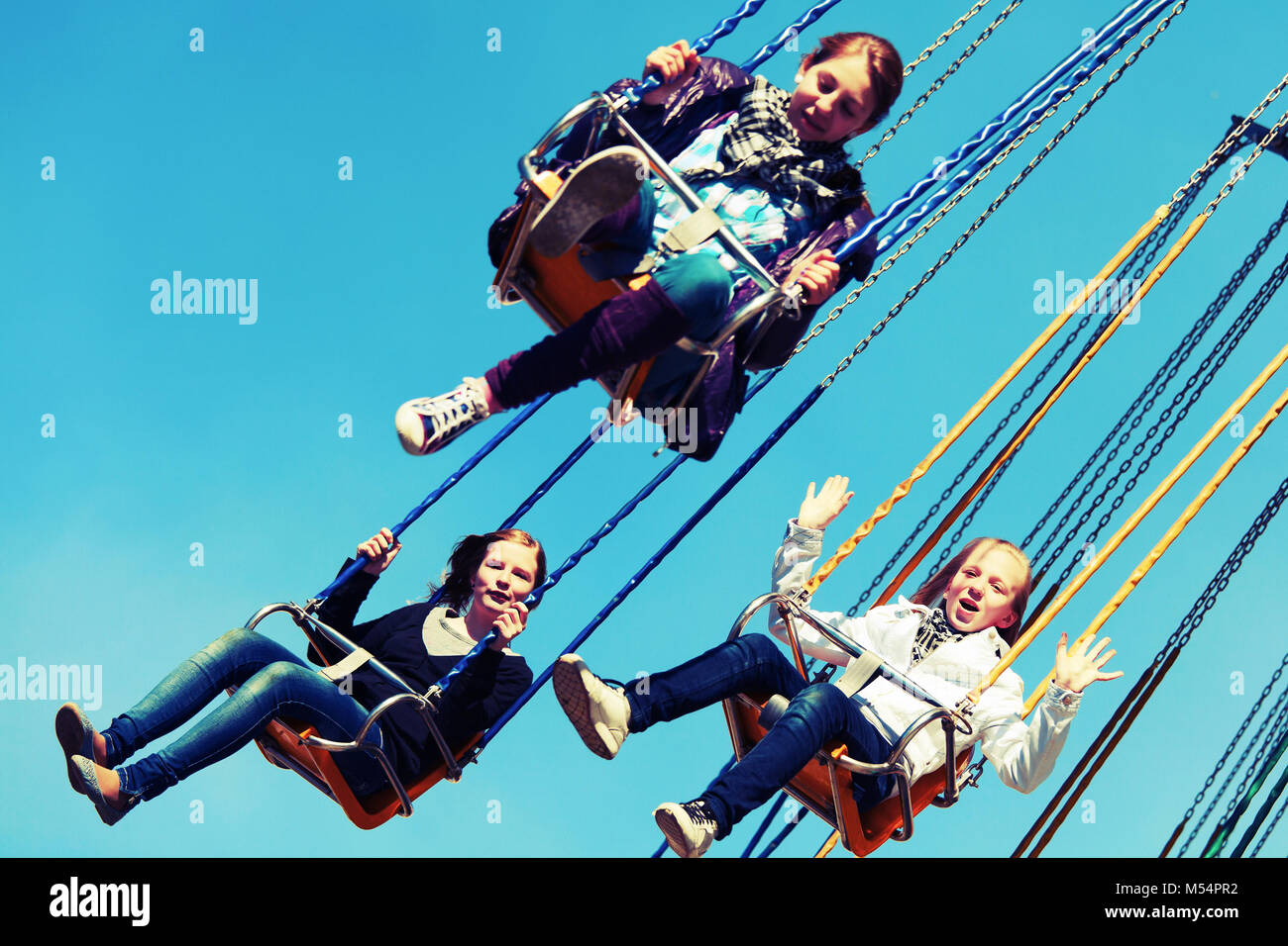 Fairground Carousel Teen High Resolution Stock Photography and Images ...