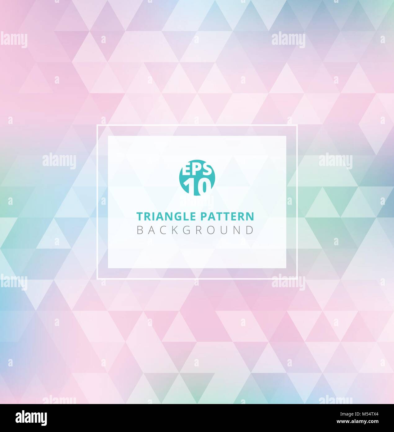 Abstract triangle pattern on pastels color background and texture ...