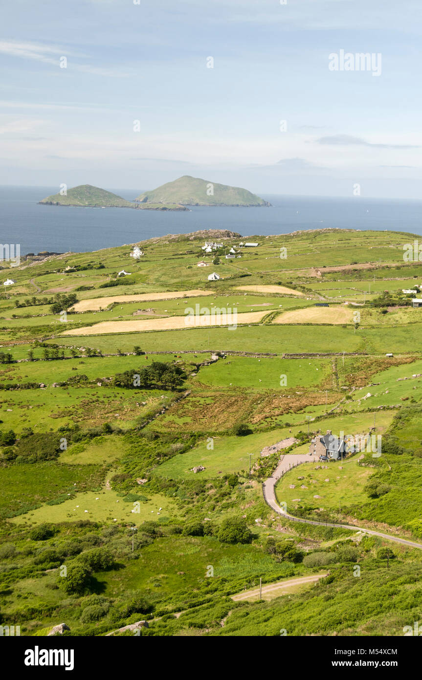 A remote farming country with remote bays, inlets and coves along the ...