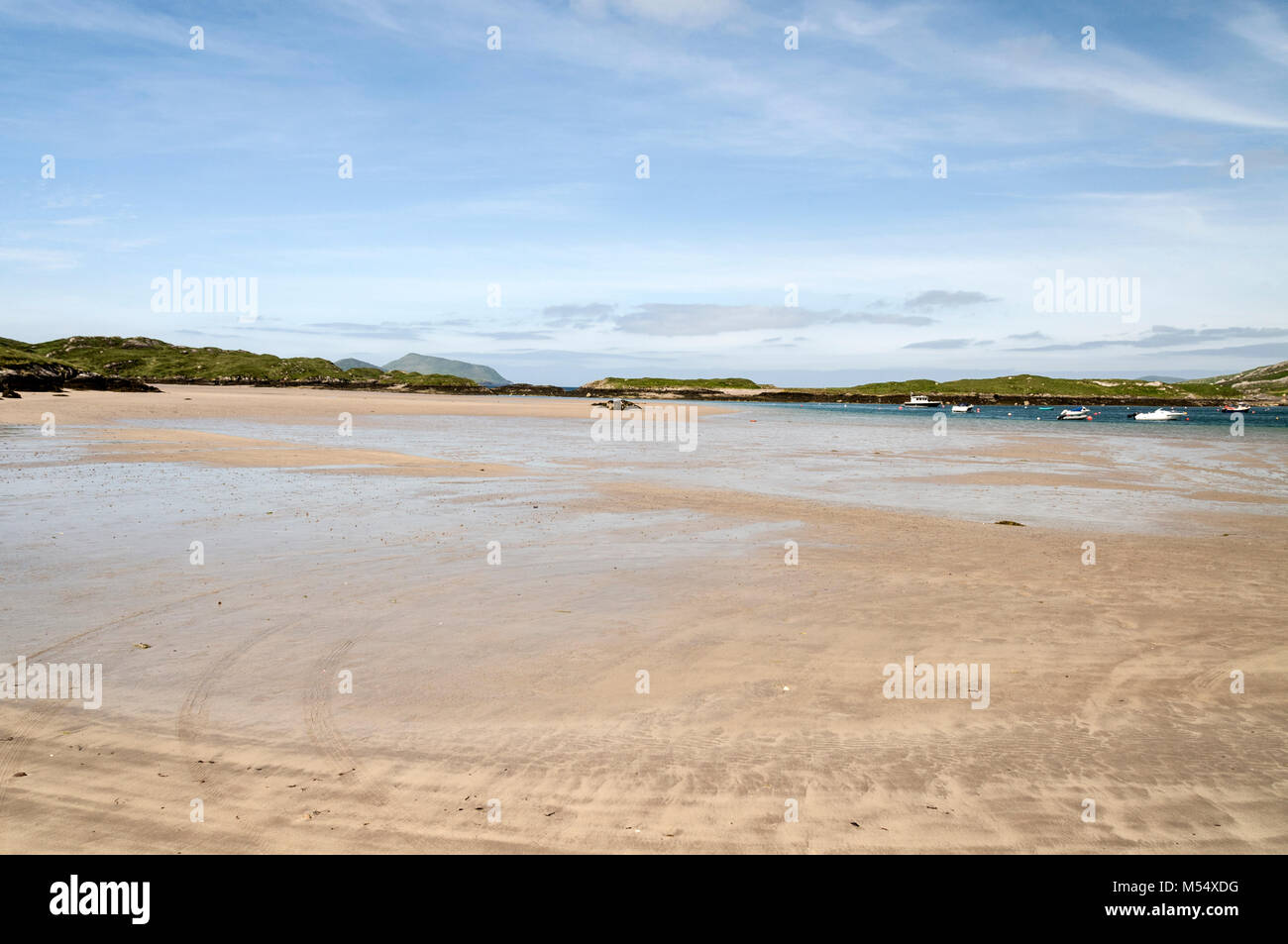 Derrynane beach on the Ring of Kerry in Southern Ireland Stock Photo ...