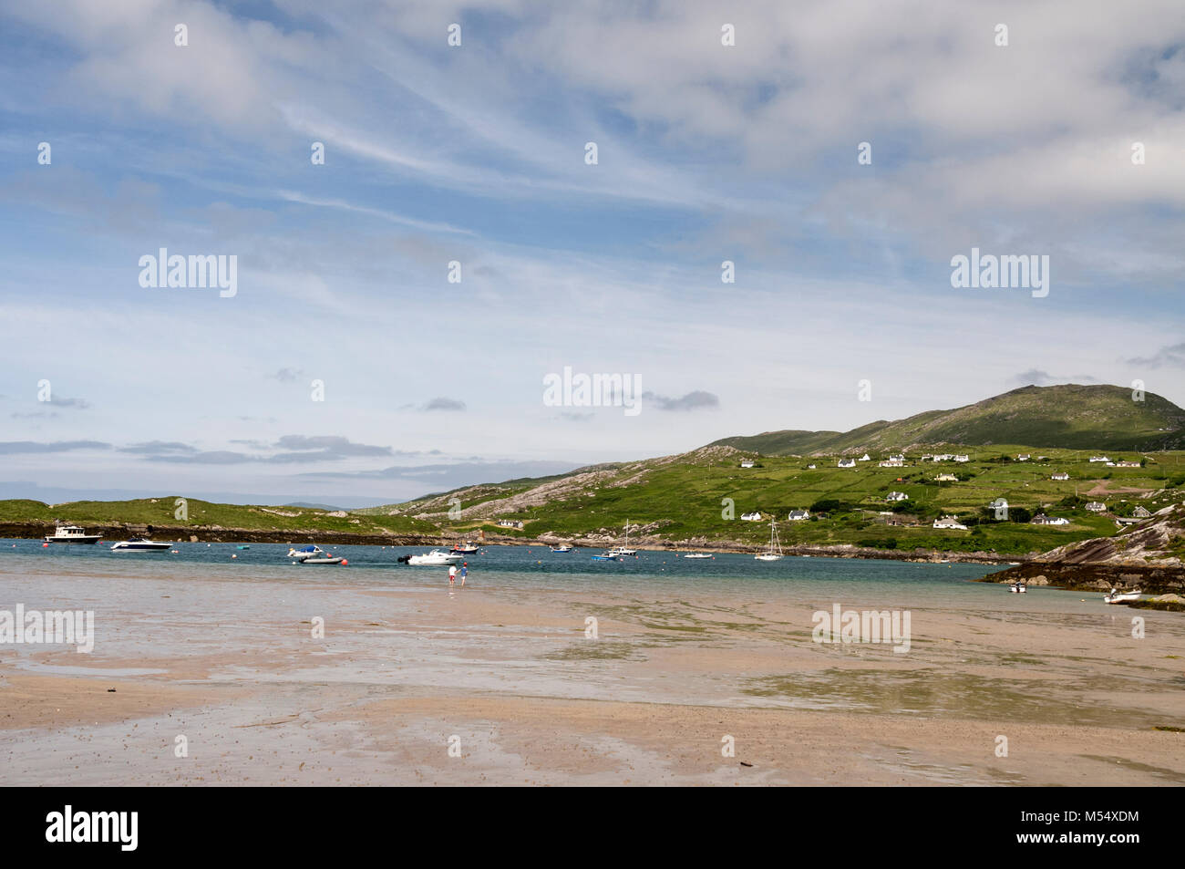 Derrynane beach on the Ring of Kerry in Southern Ireland Stock Photo ...