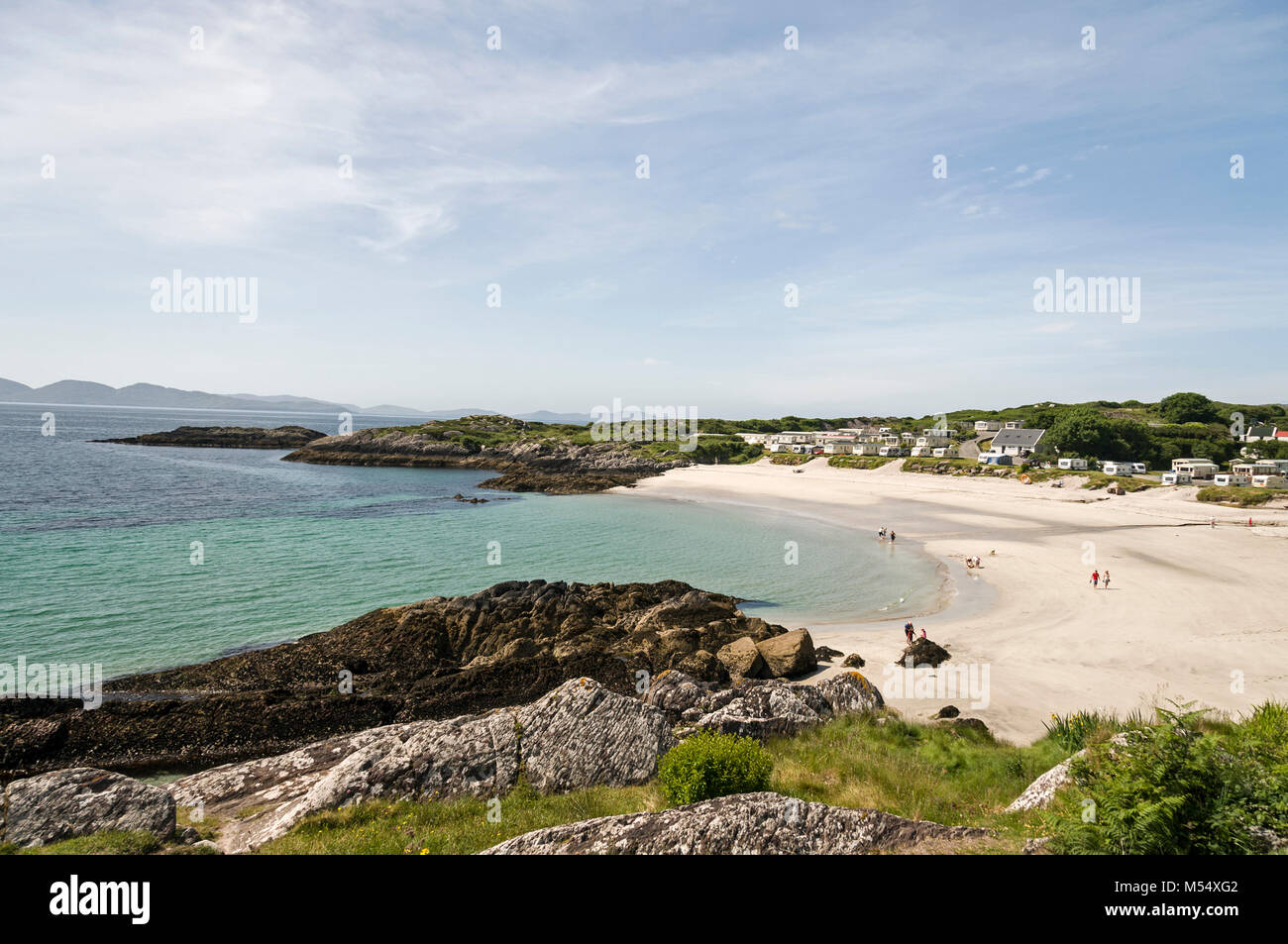 Derrynane beach on the west side of the Ring of Kerry in Southern ...