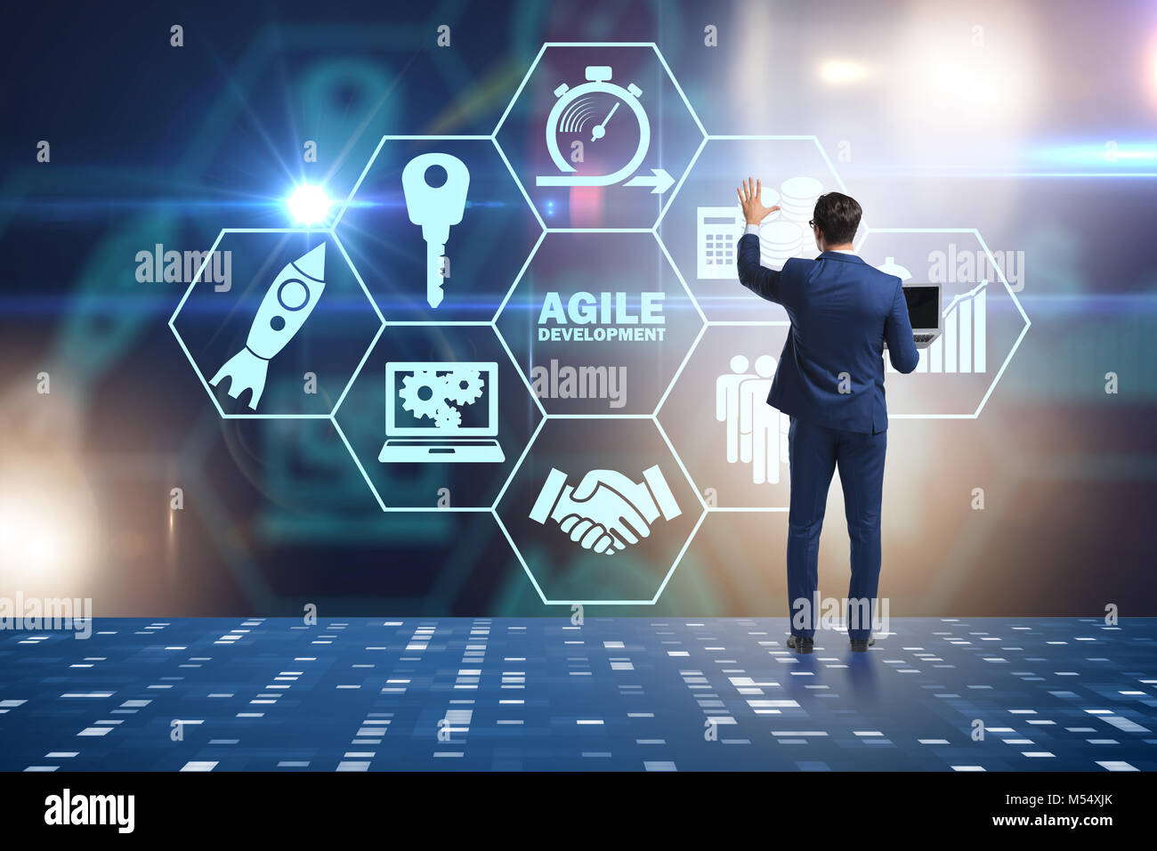 The concept of agile software development Stock Photo - Alamy