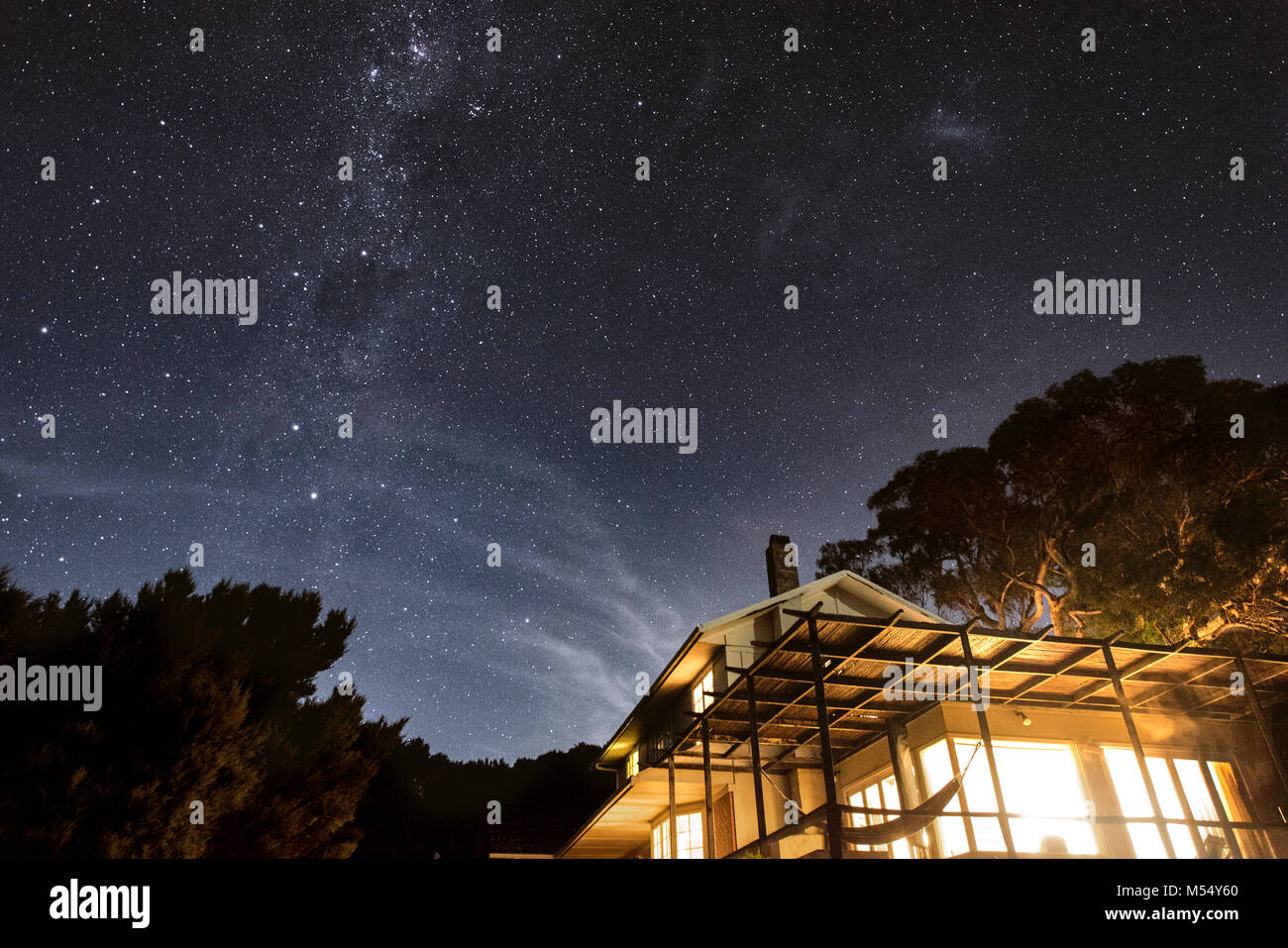 Beautiful starry night sky hi-res stock photography and images - Alamy