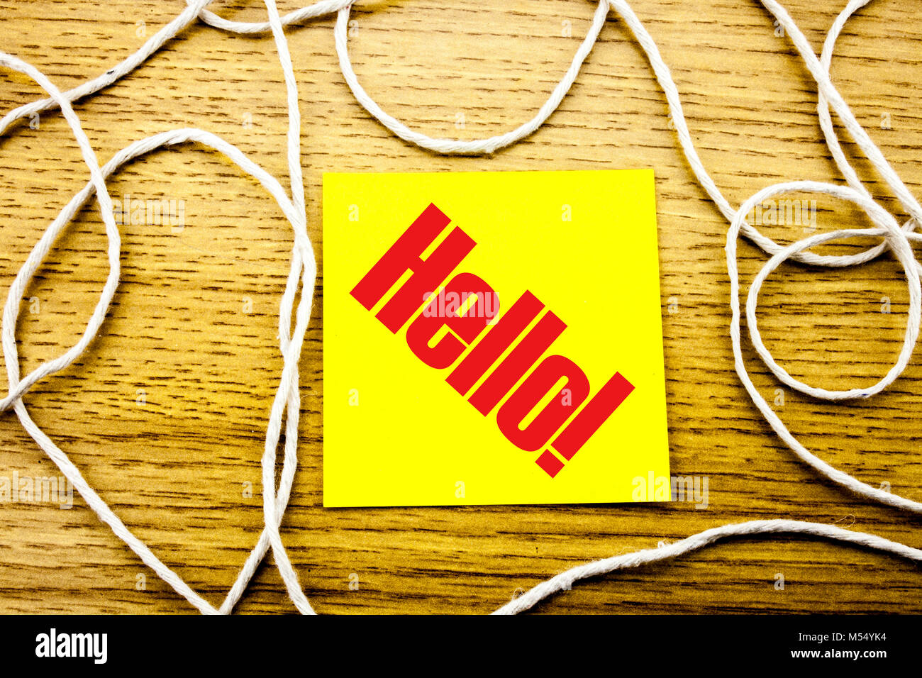 Time to say hello hi-res stock photography and images - Alamy