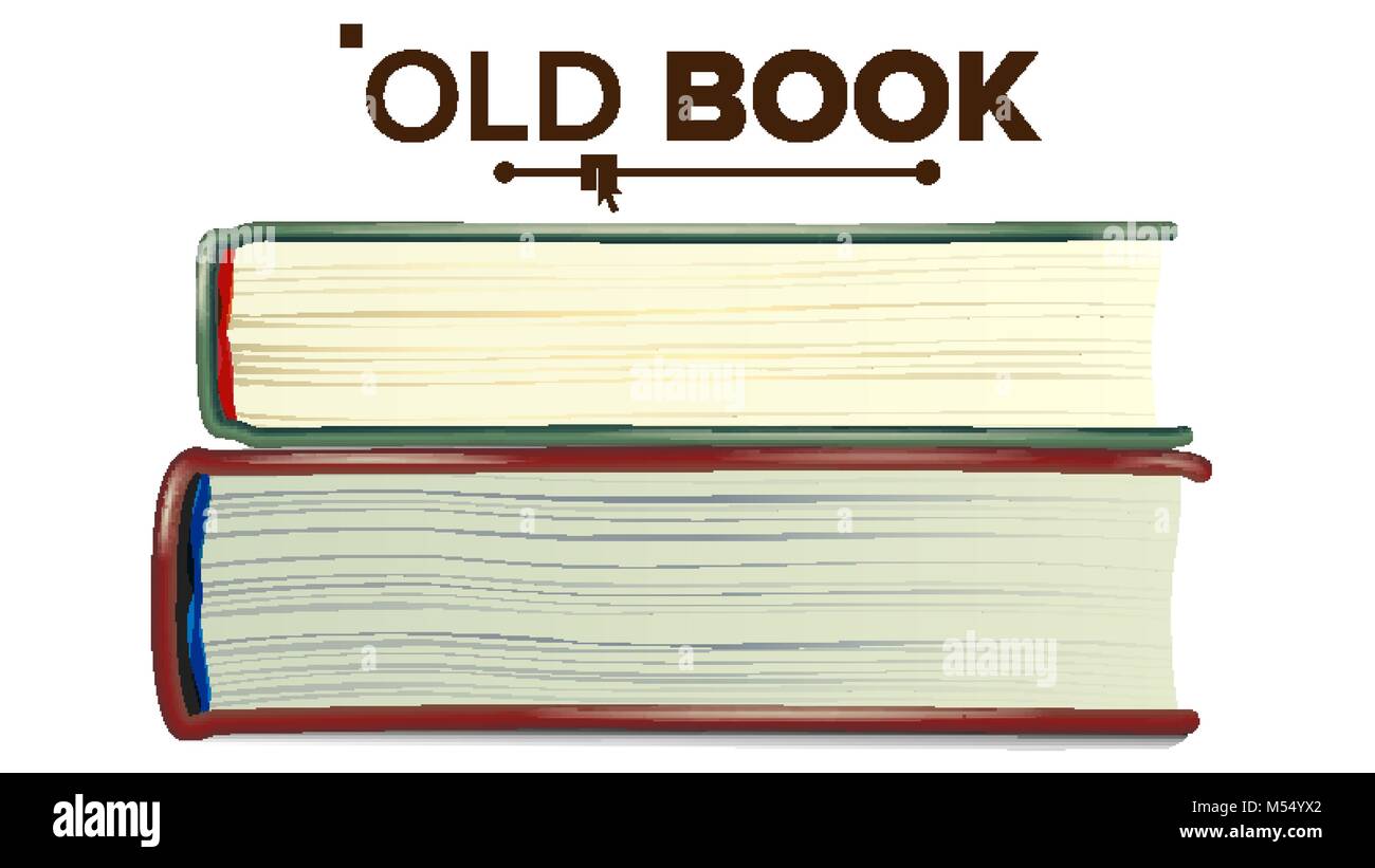 Texture side view books Stock Vector Images - Alamy