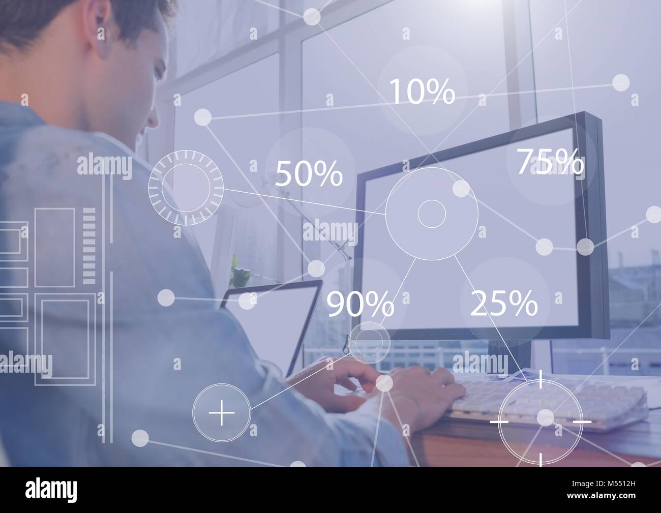 Keyboard overlay computer hi-res stock photography and images - Alamy