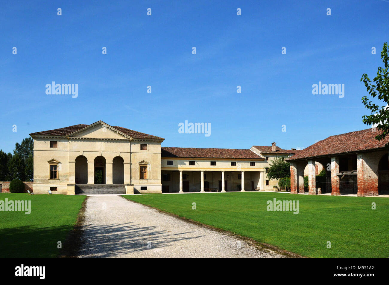 Palladio villa saraceno veneto hi-res stock photography and images - Alamy