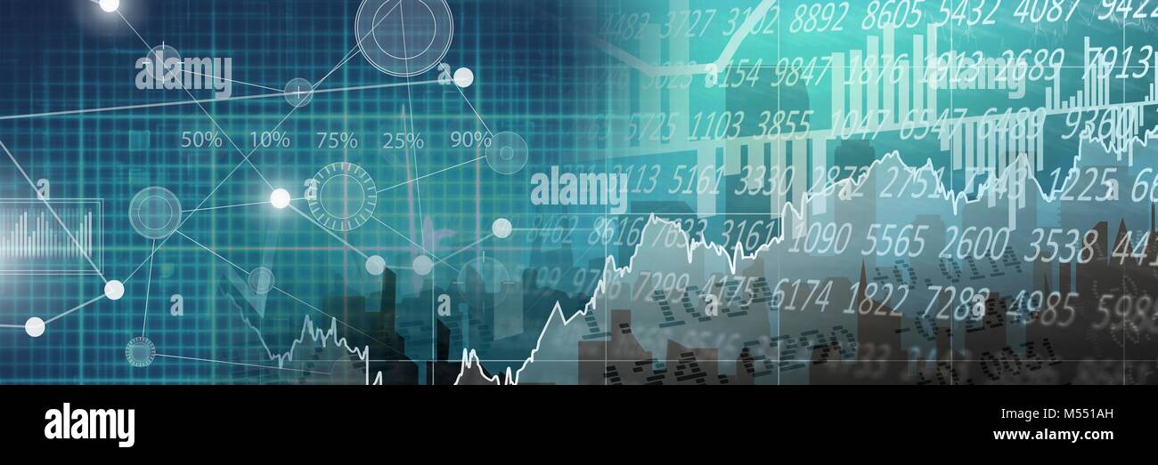 Interface overlay of connection statistics graphics with numerical ...
