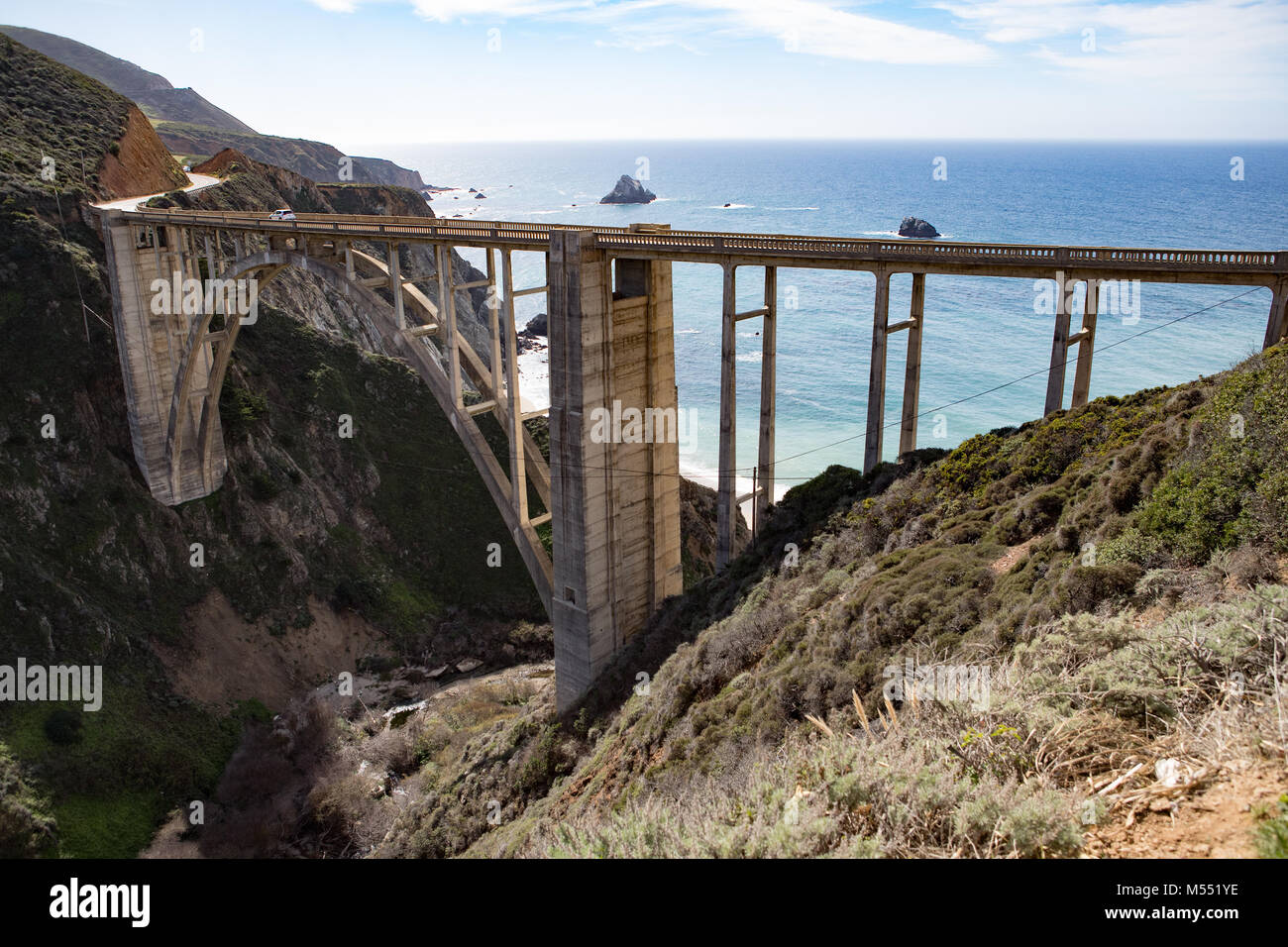 Bixby Bridge, Big Sur, California Stock Photo - Alamy
