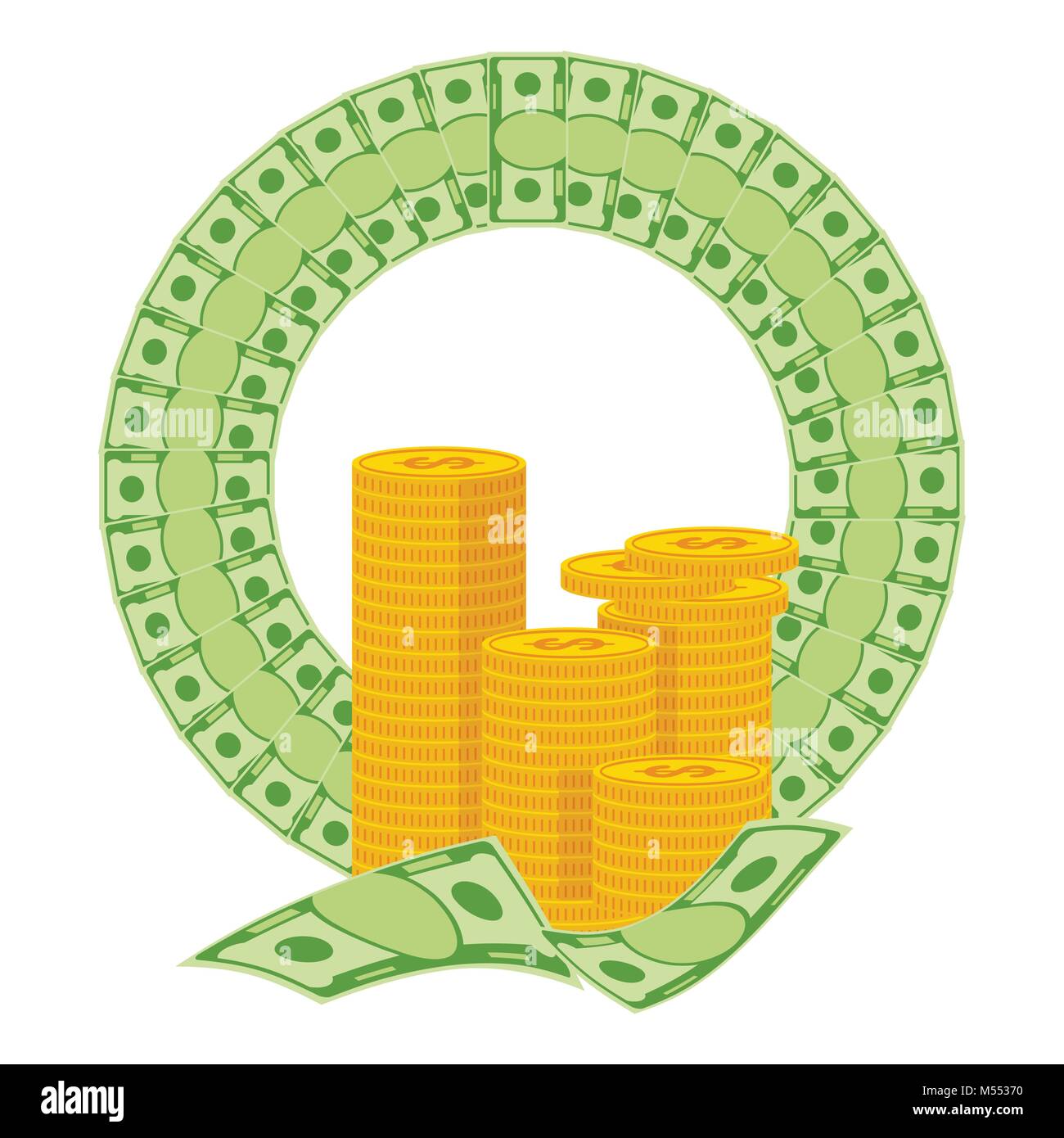financial success template Stock Vector Image & Art - Alamy