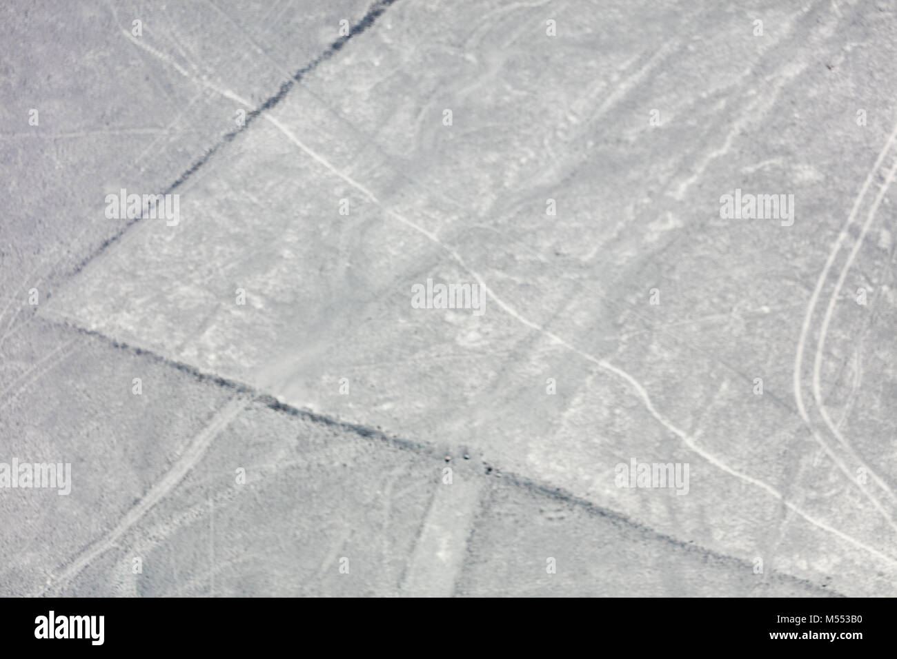Nazca lines from the aircraft Stock Photo - Alamy