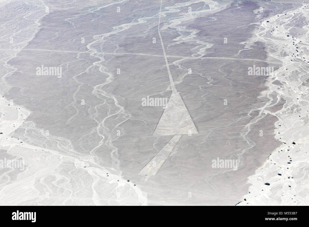 Nazca lines from the aircraft Stock Photo - Alamy
