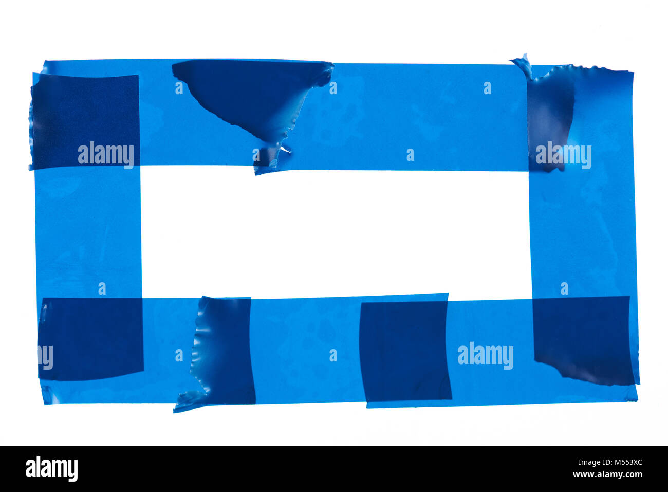 Strip blue masking tape hi-res stock photography and images - Alamy